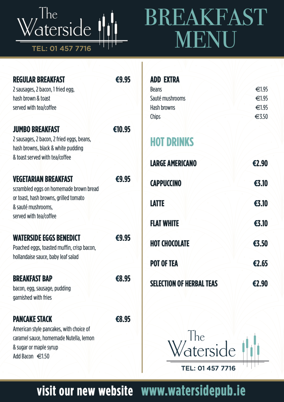 Menu - Waterside Pub