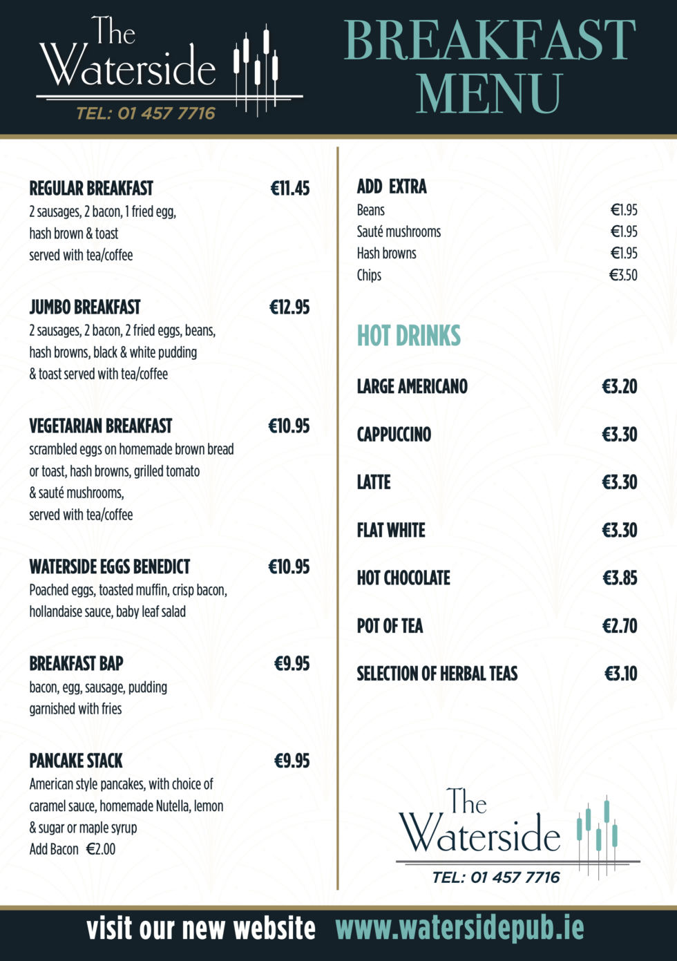Menu - Waterside Pub